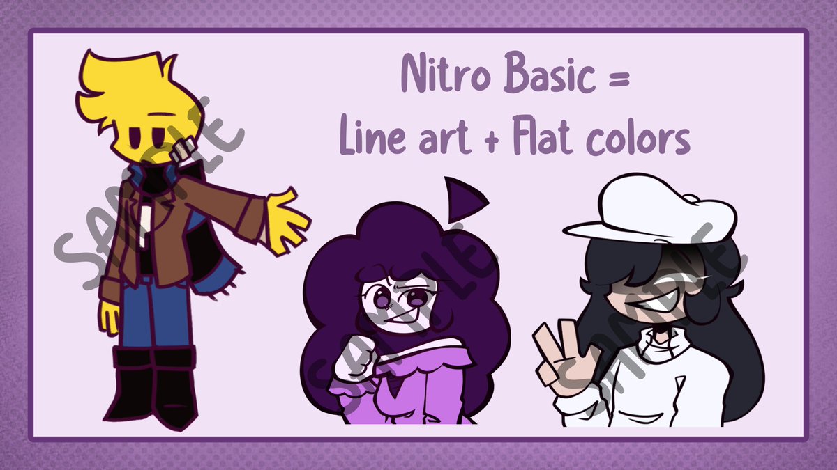 JamFleecy🍇 | NITRO COMMS OPEN on Twitter: "🍇I'm opening nitro commissions! Kind of nervous to do ...