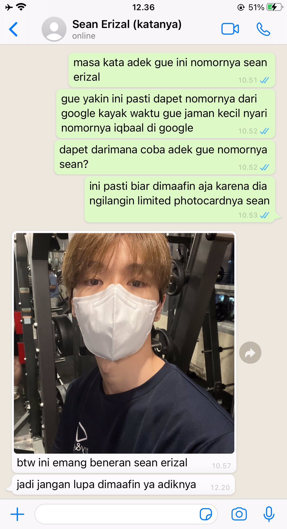 tiara on Twitter: "sean erizal —— sungchan nct ft. doyoung treasure few tweets au by soursyale ...