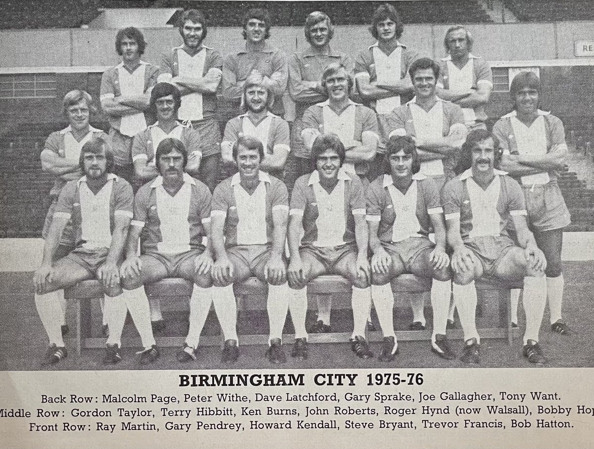 The League Magazine on Twitter: "Birmingham City 1975-76"