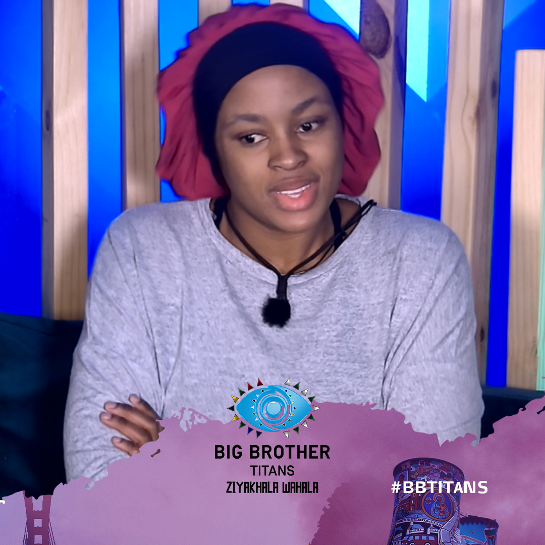 Big Brother Mzansi on Twitter: "RT @BigBroAfrica: ICYMI: Ipeleng in her #BBTitans diary session ...