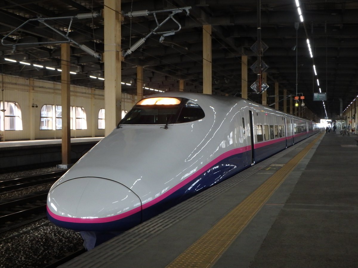 にいてつ on Twitter: "E2系J59編成上越新幹線臨時とき370号東京行き上越新幹線燕三条 改正前E2系の上り臨時とき最後の運用"