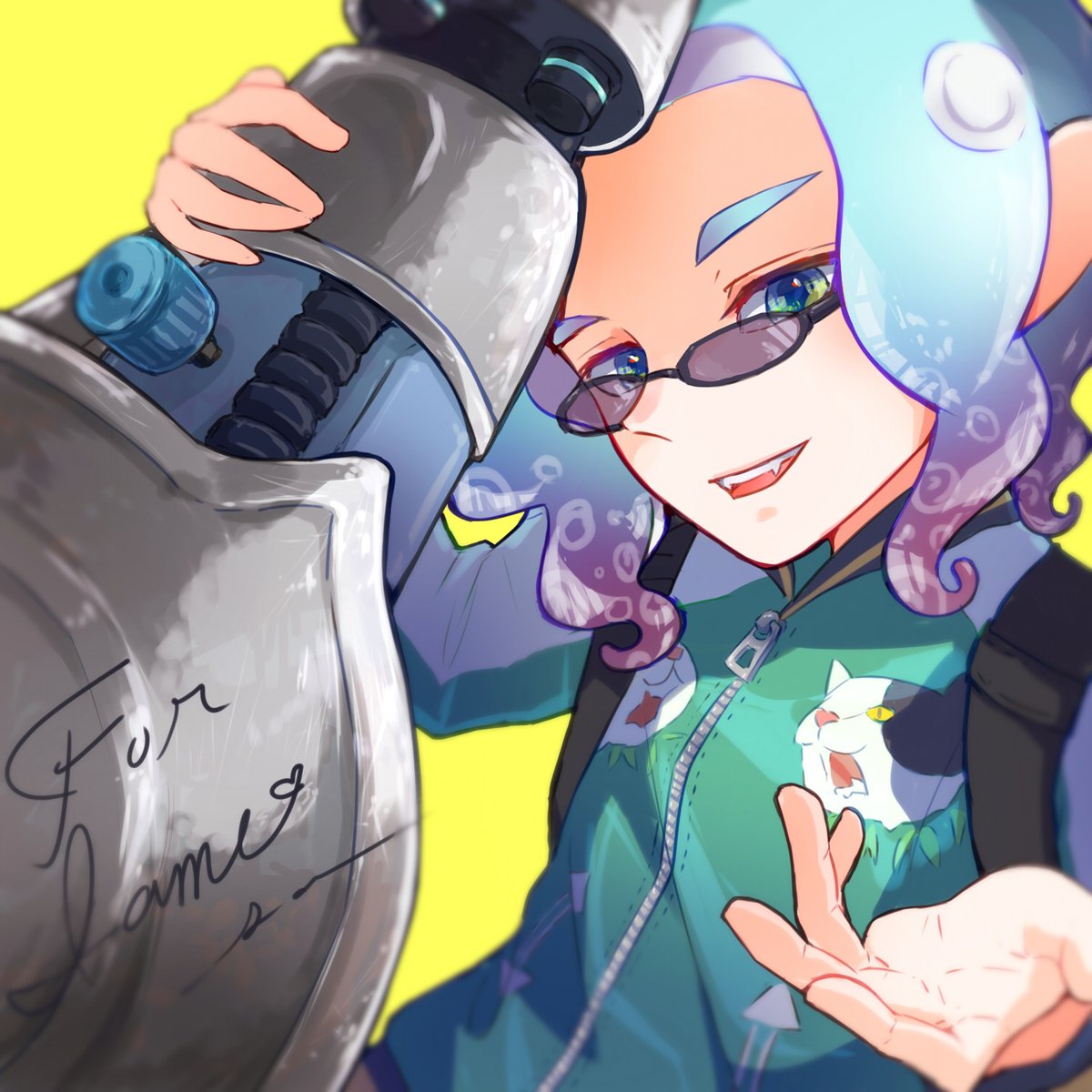 あるふぁ 低浮上 on Twitter: "RT @Tako_Maru_Yeah: 🦑突撃あなたのイカタコさんお絵かき企画🐙 あなたのマイイカタコさんでアイコン描きます！ ブキの有無やポーズ等 ...