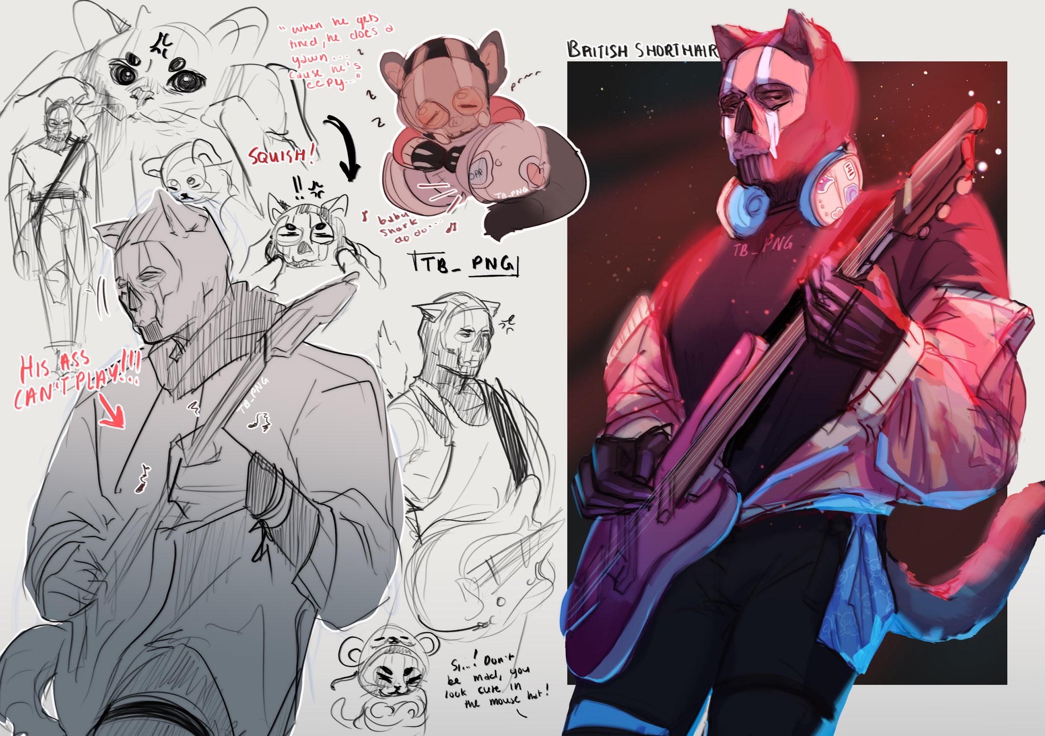 🌙 - Ko-fi comms CLOSED on Twitter: "catJAM’in! #Ghost #MWII https://t.co/A1AUHrXUJJ" / Twitter