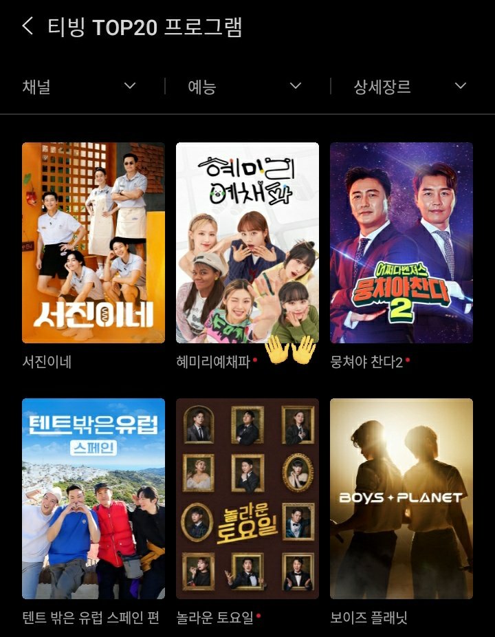 CHAEWON CENTRAL on Twitter: "[📈] 230313 TVING TOP20 PROGRAM (overall) #4 — HyeMiLeeYeChaePa 🎊👏 ...