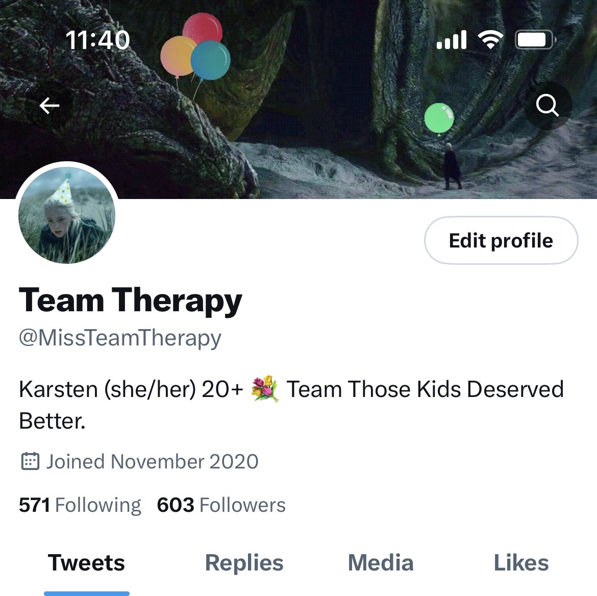 Team Therapy on Twitter: "two months of my bullshit and look how we’ve grown 🥲"