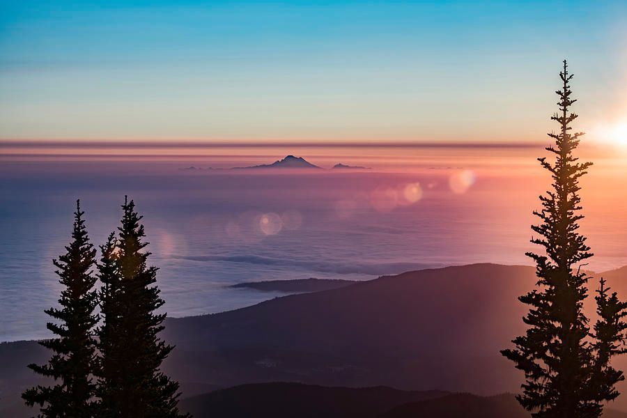 Art for the Walls! "The Ridge In The Morning" by Jon Glaser https://t ...