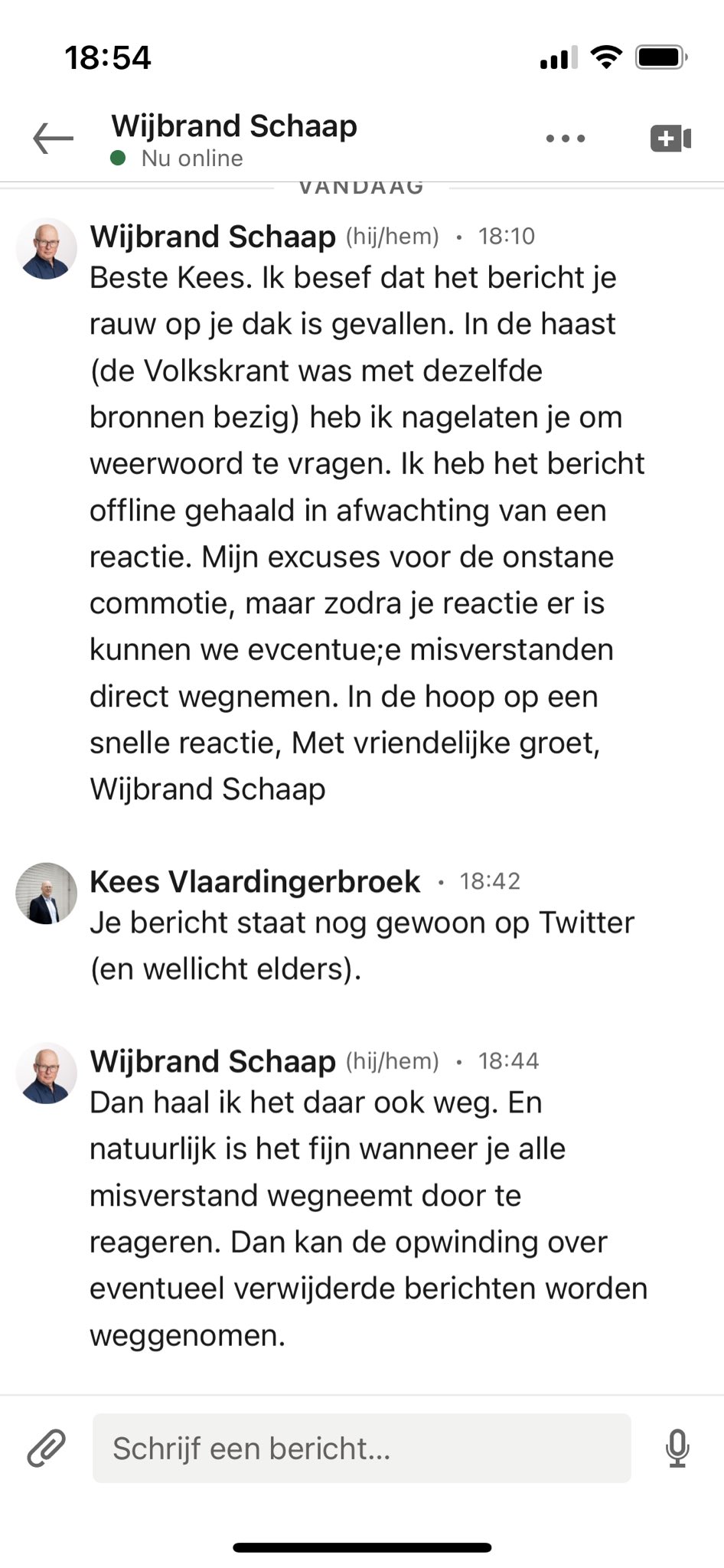 K. Vlaardingerbroek on Twitter: "Volgens @cultuurpers ben ik door de NTR gedwongen op te stappen ...