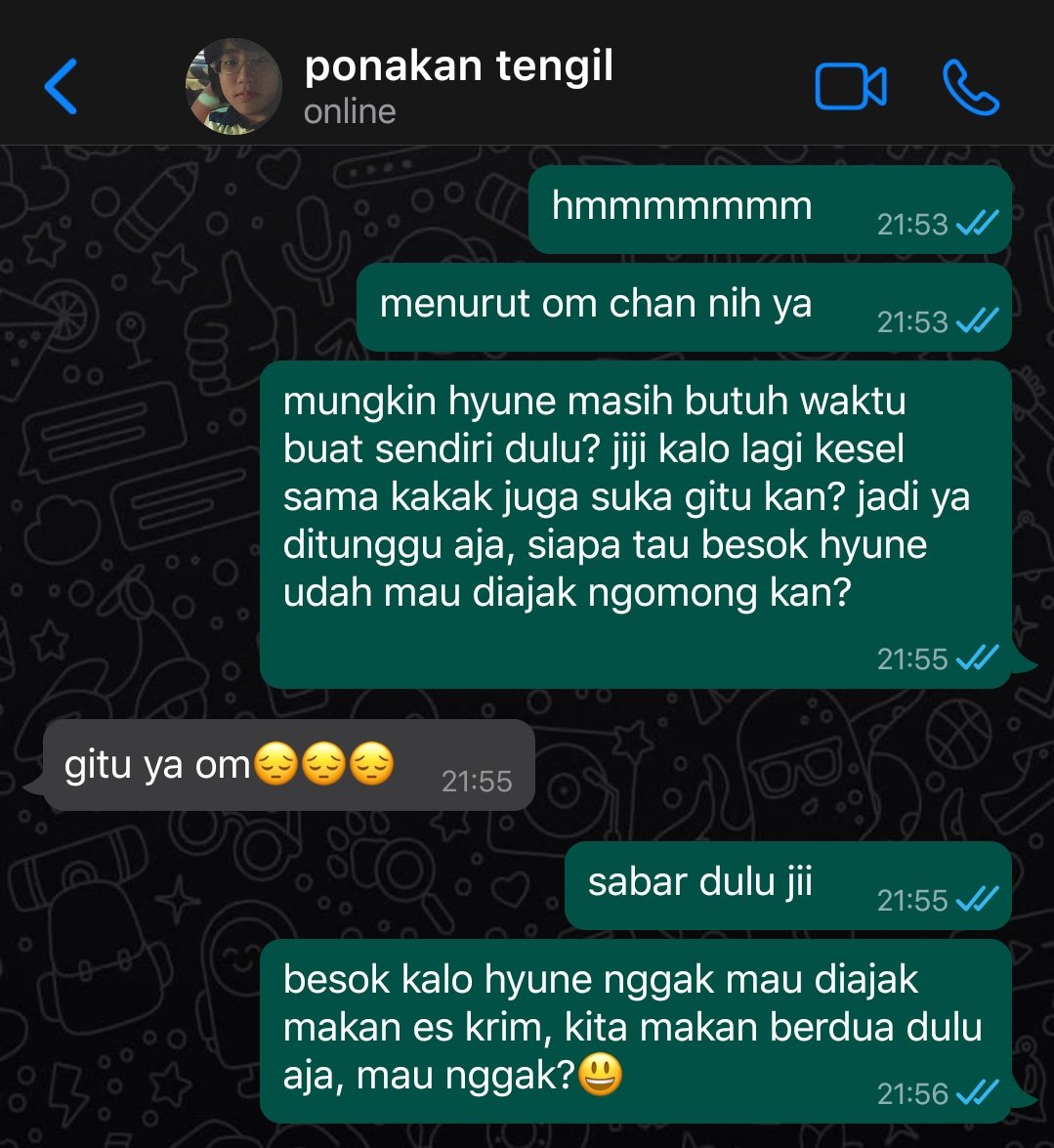 📌dek🐿️ vs om🐺 UPDATE HAHA | aw☁️ on Twitter: "yeeee bisa aja lu"