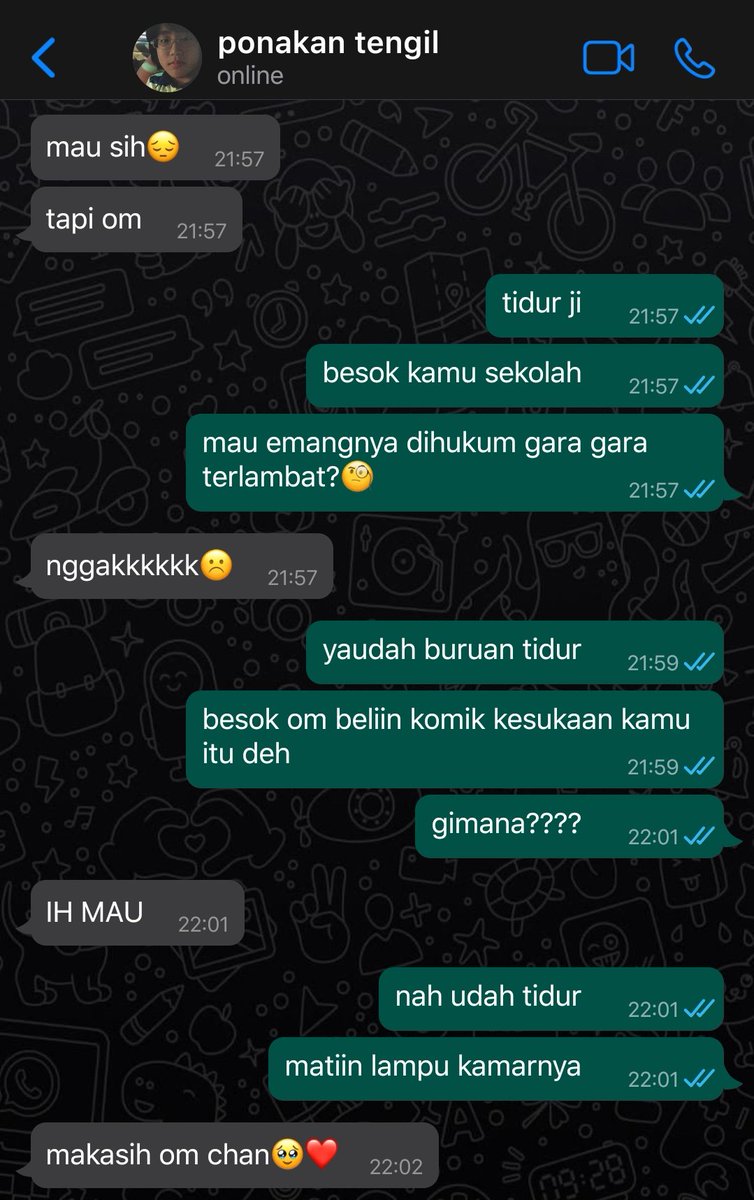 📌dek🐿️ vs om🐺 UPDATE HAHA | aw☁️ on Twitter: "yeeee bisa aja lu"