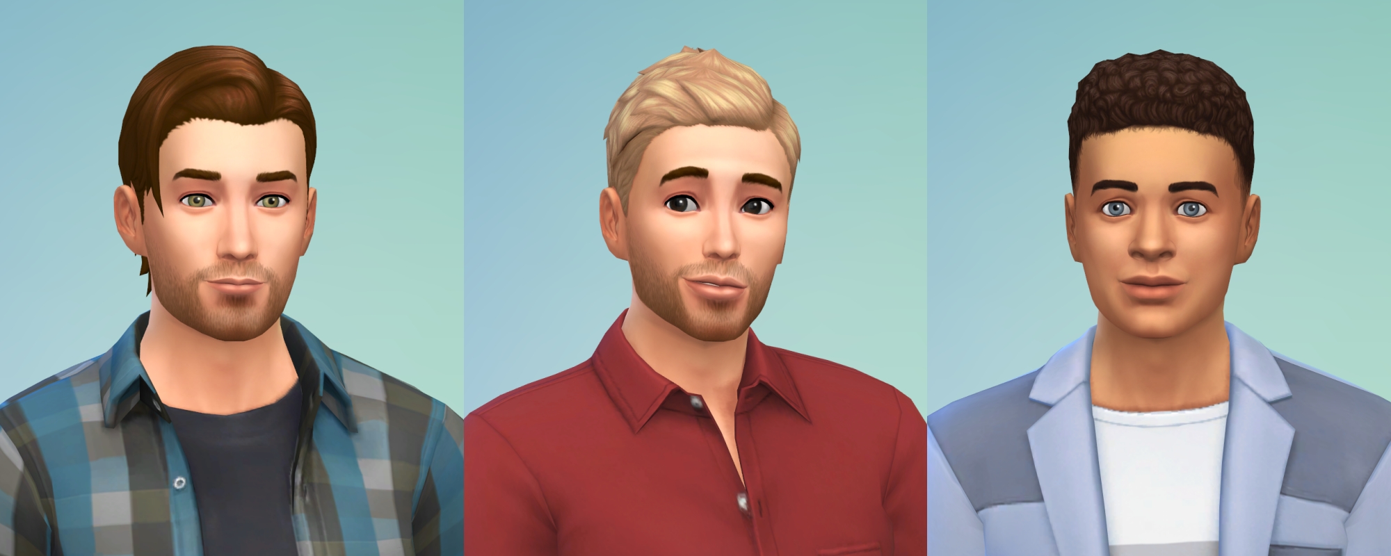 Sims 4 Mens Hairstyles