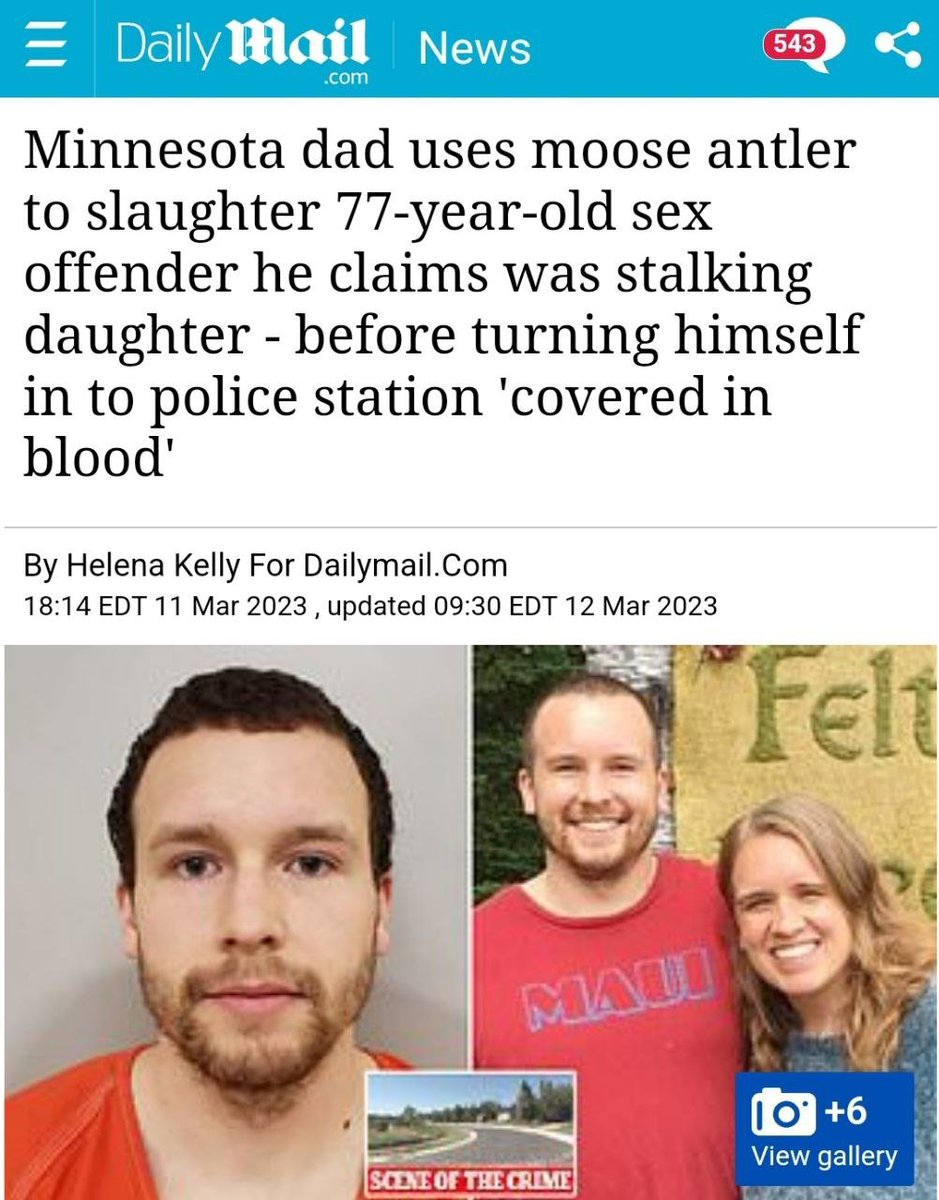 Dane On Twitter Based Dad Beats Pedo With A Moose Antler The Suspect