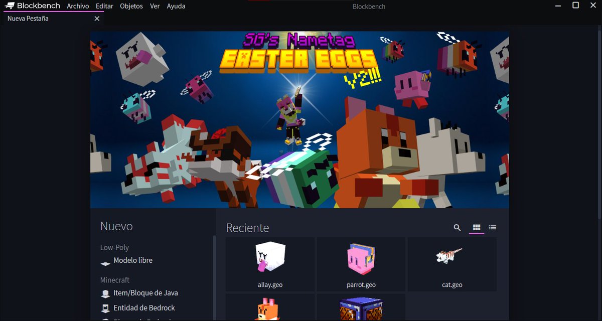 ⭐ Galacta's Workshop ⭐ on Twitter: "Looks pretty good on Blockbench 🤔"