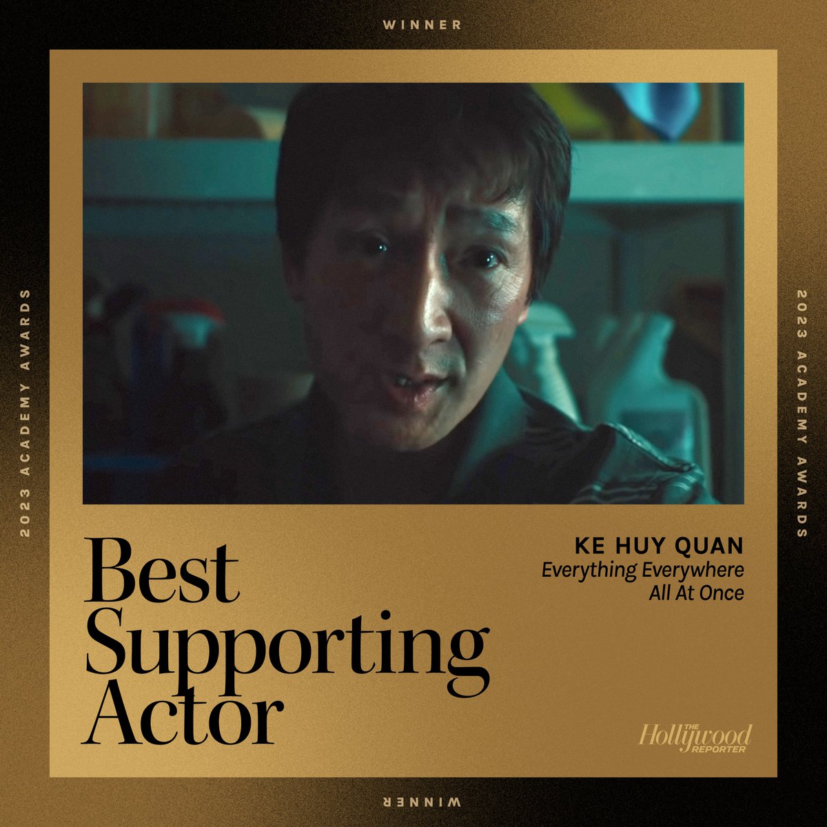 "Mom, I just won an #Oscar" - Ke Huy Quan wins best supporting actor ...