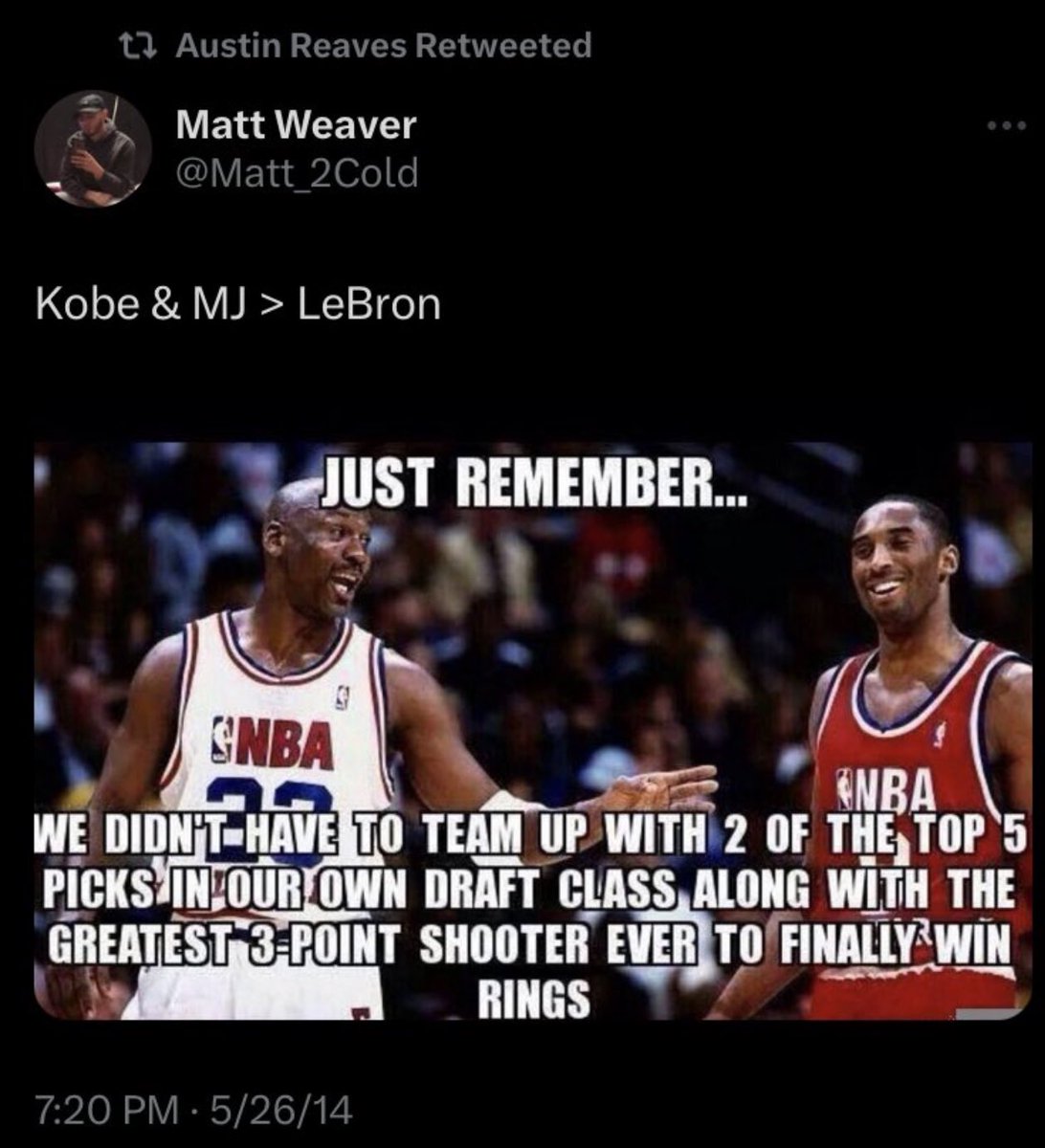 DomoDoncic ⛪️🩸 ️ on Twitter: "RT @mevvybear: Austin Reaves used to hate Lebron 😭"