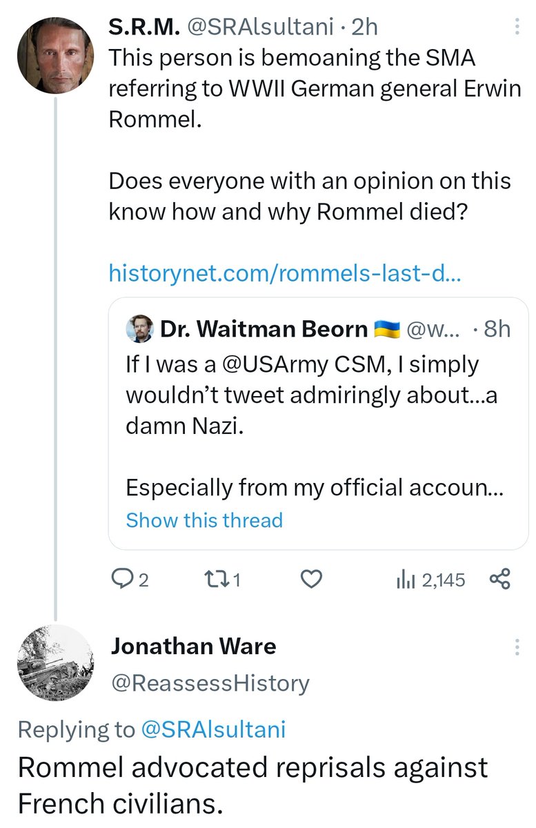 Jonathan Ware on Twitter: "another person having a complete normal one wins wehraboo bingo"
