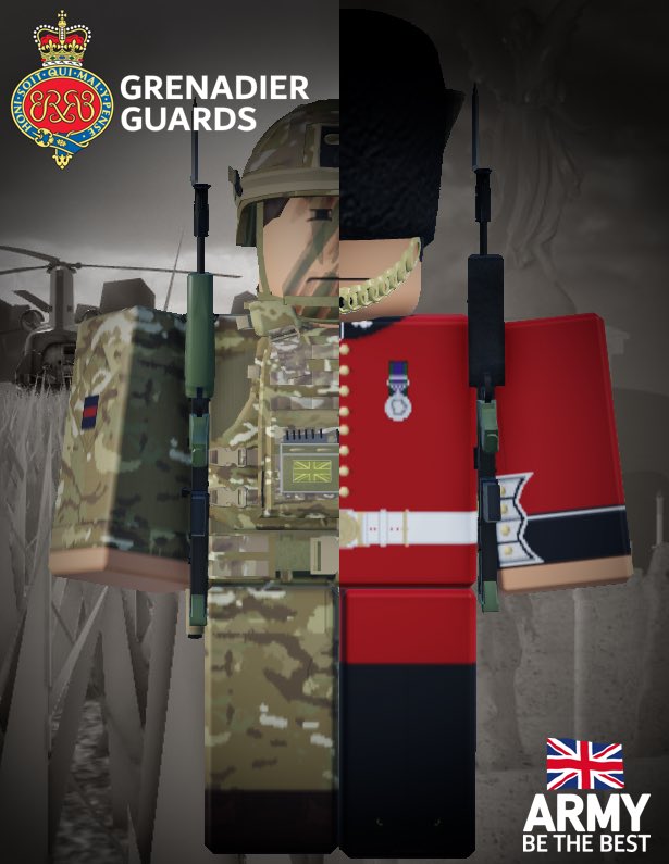 Household Division ROBLOX on Twitter: "The Grenadier Guards has been officially commissioned ...