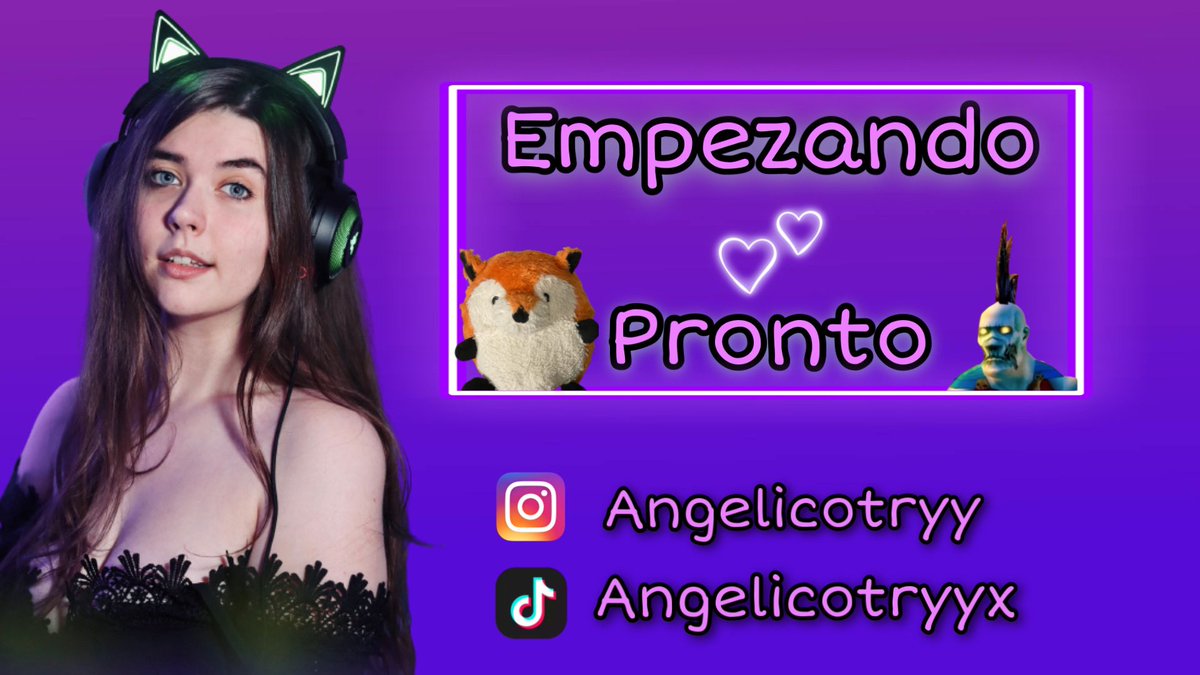 Angelíka Seleznova 🇷🇺 on Twitter: "Así será la nueva portada de “empezando pronto” en mi Twitch ...