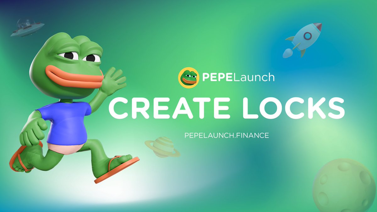 Pepe Launchpad (🚀,🐸) on Twitter: "🐸No more price plunge dramas with PEPE LAUNCHPAD LOCKS!🔒 ...