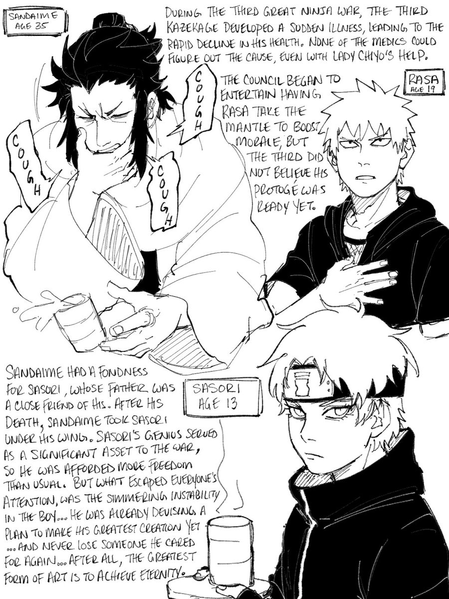 「some Sunagakure history 」|Dr. Pandy, MD Era🔜の漫画