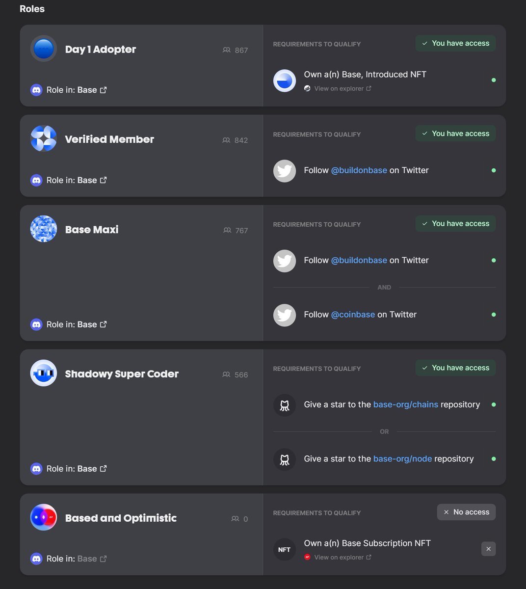 撸币先森 (💙,🧡).lens(🌸, 🌿)🔱🌘|0007x.bnb OVERWORLD on Twitter: "🚨@BuildOnBase 推出了公会，加入公会获取角色 🔗加入公会 ...