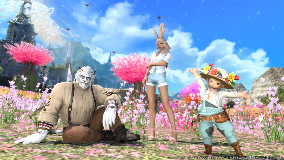 🌱FF14初心者の館 【公式】 on Twitter: "だんだんと春めいてきましたね☺️ 春らしく、色とりどりの花をバックにスクリーンショット撮影を楽しんでみてはいかがでしょうか🌷 ...