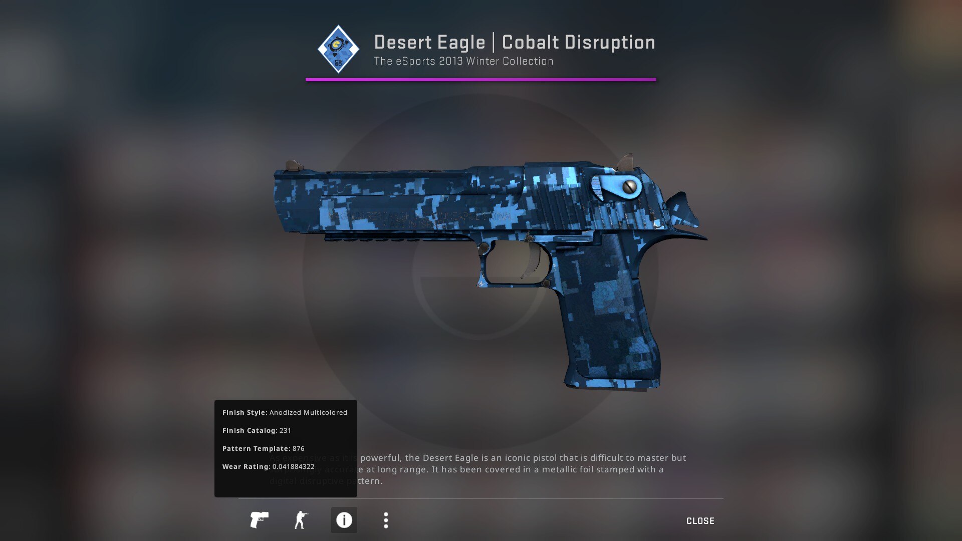 Desert Eagle Cobalt Disruption