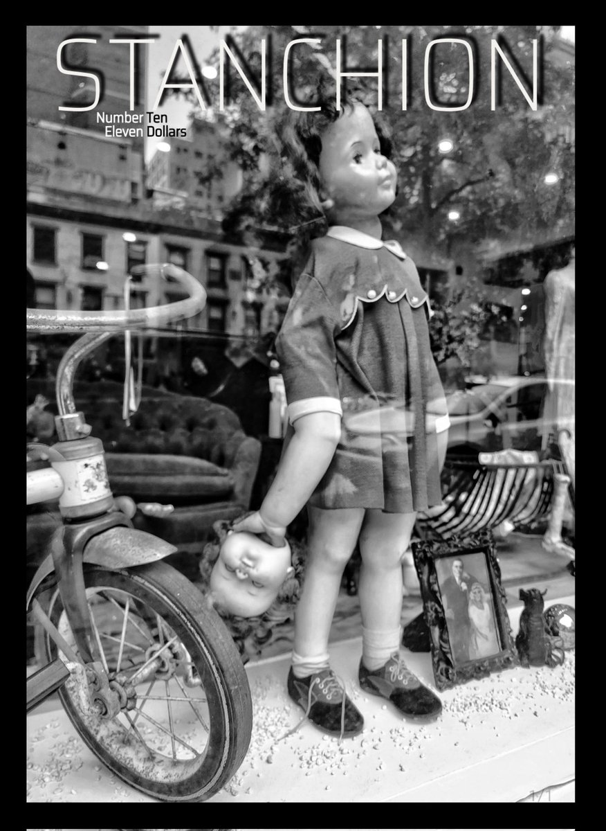 Stanchion On Twitter And The Award For Best Black And White Issue 11 Literary Magazine Cover