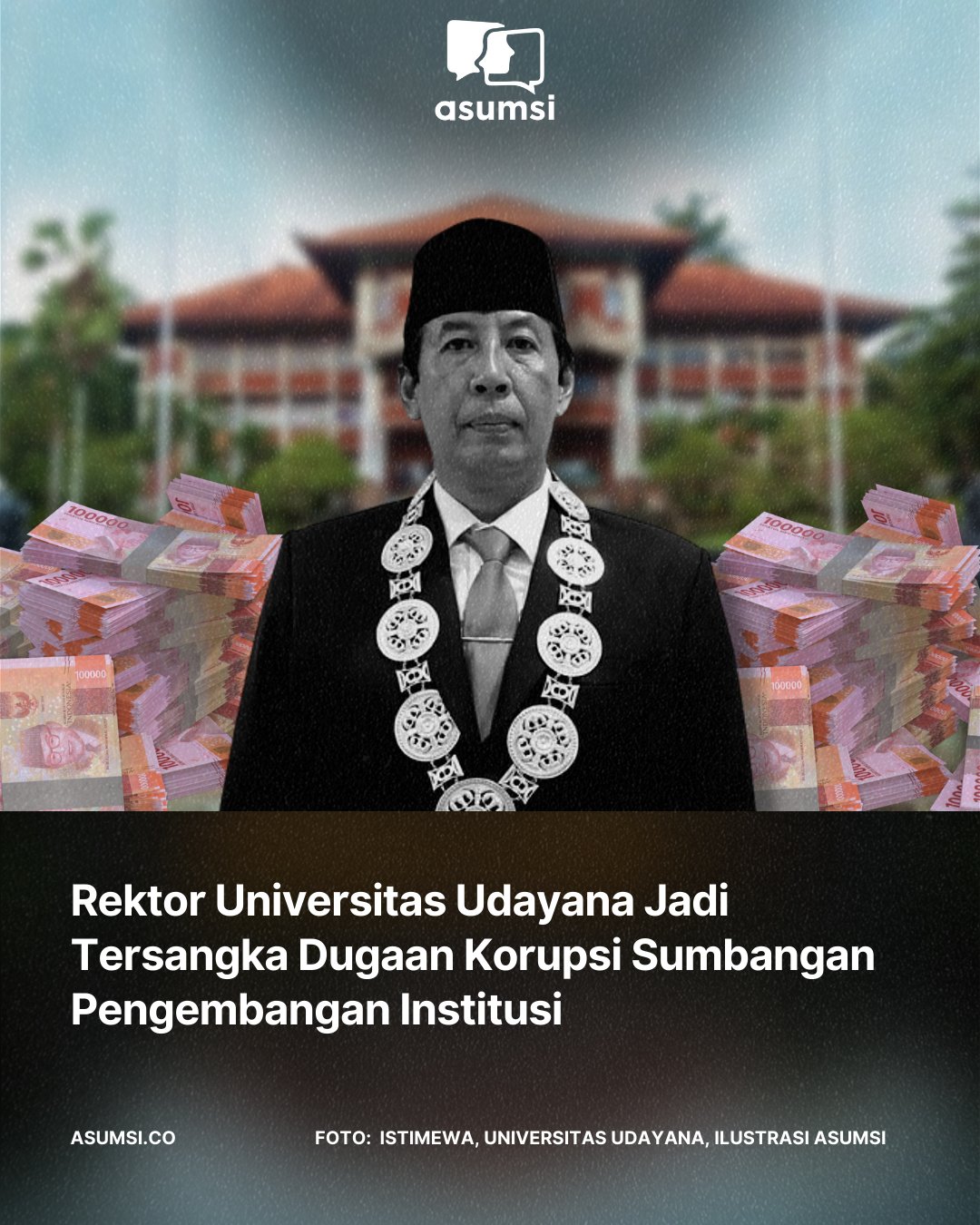 Asumsi on Twitter: "Rektor Universitas Udayana I Nyoman Gde Antara ditetapkan sebagai tersangka ...