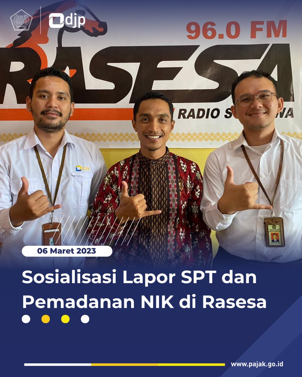 KPP Pratama Sumbawa Besar on Twitter: "Senin (6/3) Kantor Pelayanan Pajak Pratama Sumbawa Besar ...