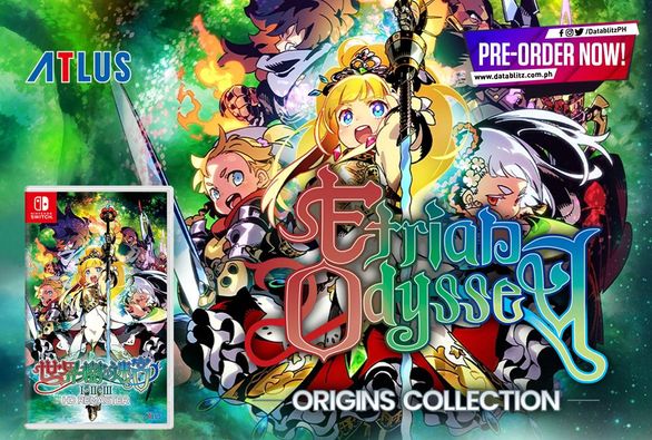 DataBlitz on Twitter: "CREATE ENDLESS ADVENTURE! Pre-orders for Etrian Odyssey Origins ...