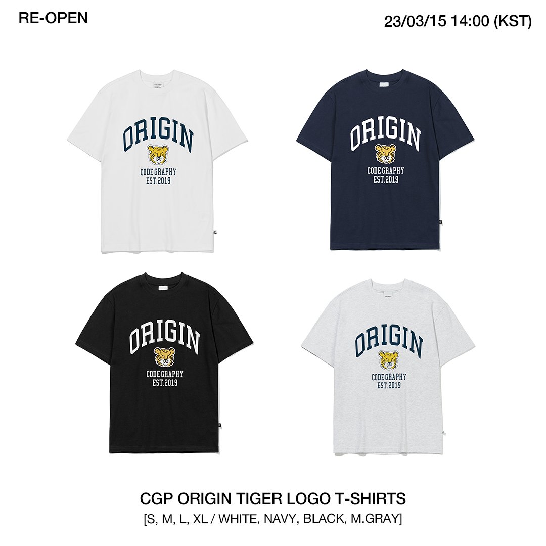 코드그라피 Code:graphy official on Twitter: "안녕하세요. 코드그라피입니다. 많은 문의주셨던 호랑이 티셔츠와 볼캡의 온라인 판매를 시작합니다 ...