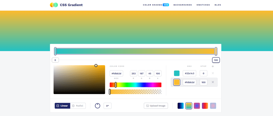 13 beautiful gradient generators every web designer should know (all ...