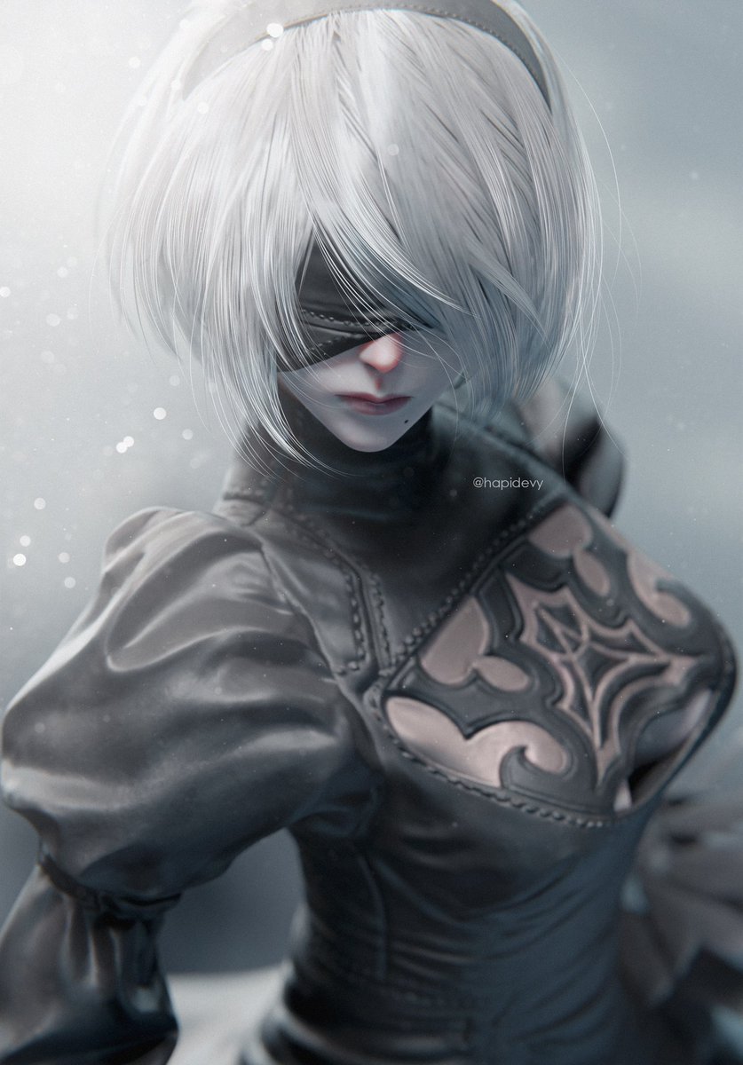 ヒロ on Twitter: "RT @hapidevy: 2B #NieRAutomata"