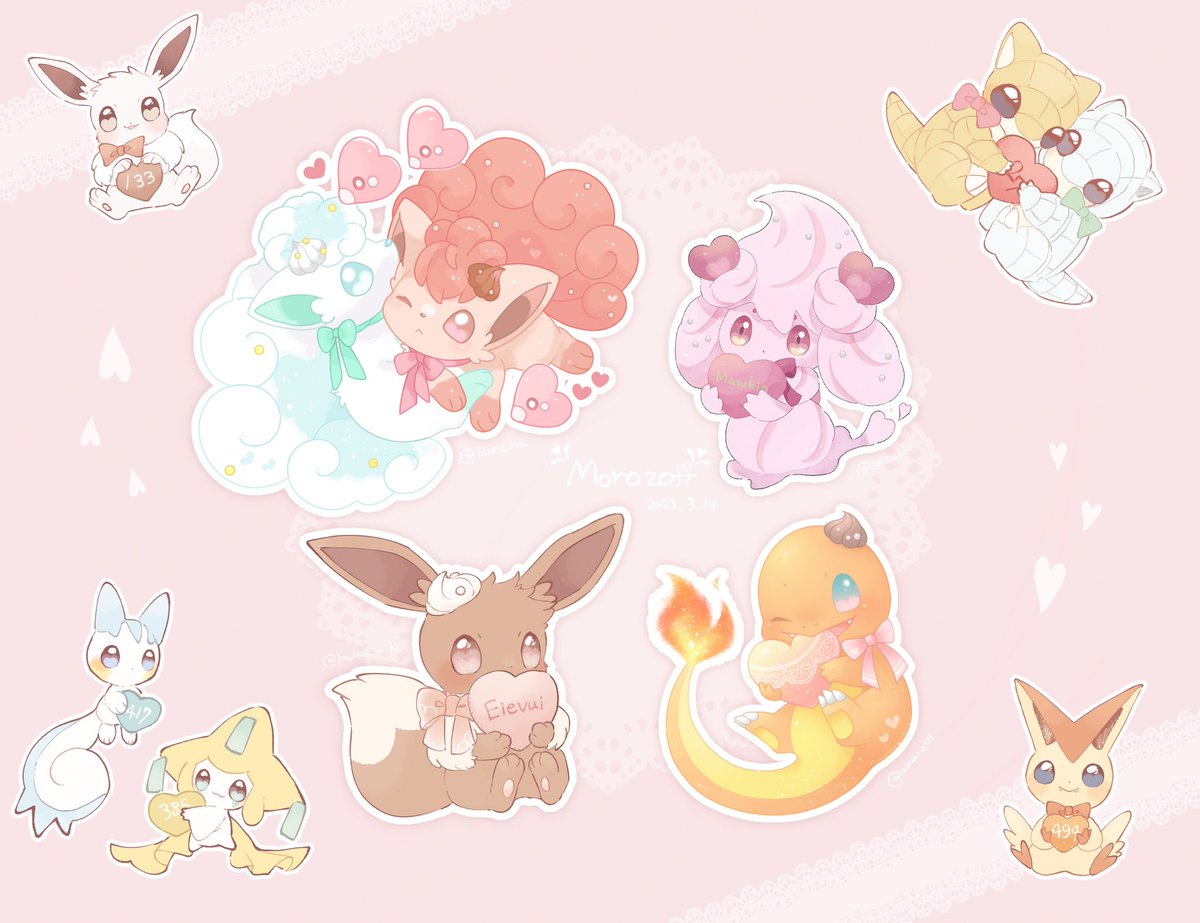 イーブイ 「Morozoff×Pokémon 」|🤎mkt🤍のイラスト