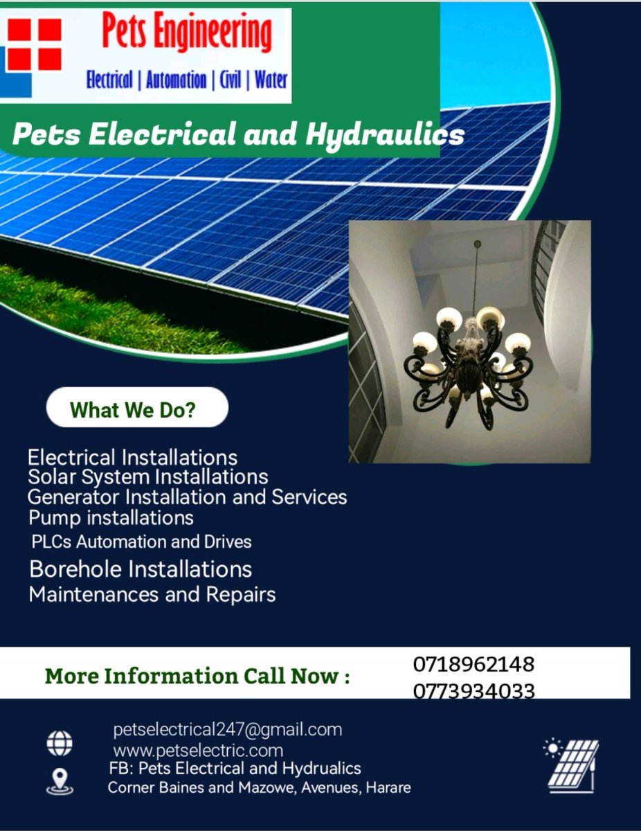 Pets Electrical on Twitter: "RT @petselectrical: For all your Electrical ,Solar solutions ...