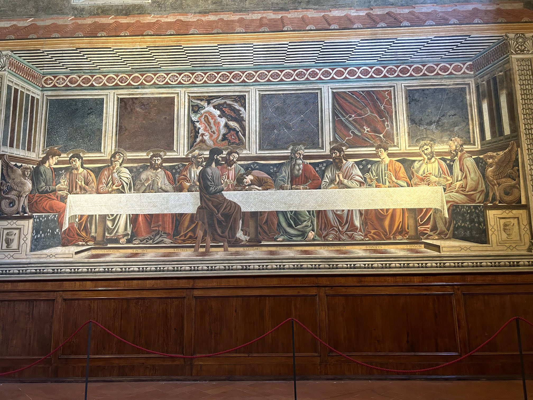 Andrea Del Castagno Last Supper