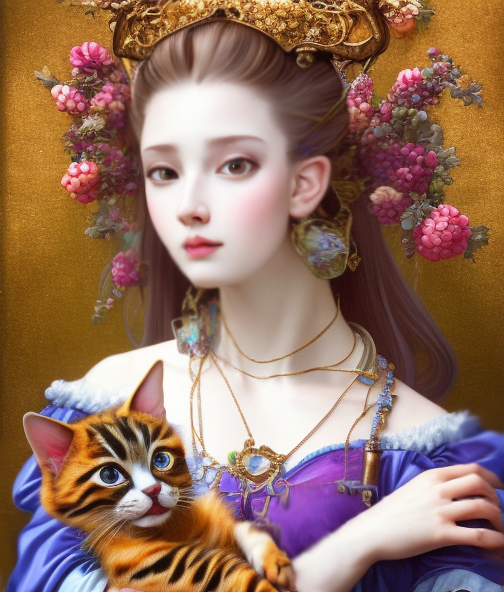 Seed150 On Twitter 猫を抱く貴婦人 かつて美術館で見たあこがれのラファエロの「一角獣を抱く貴婦人」。そしてその時の感動の