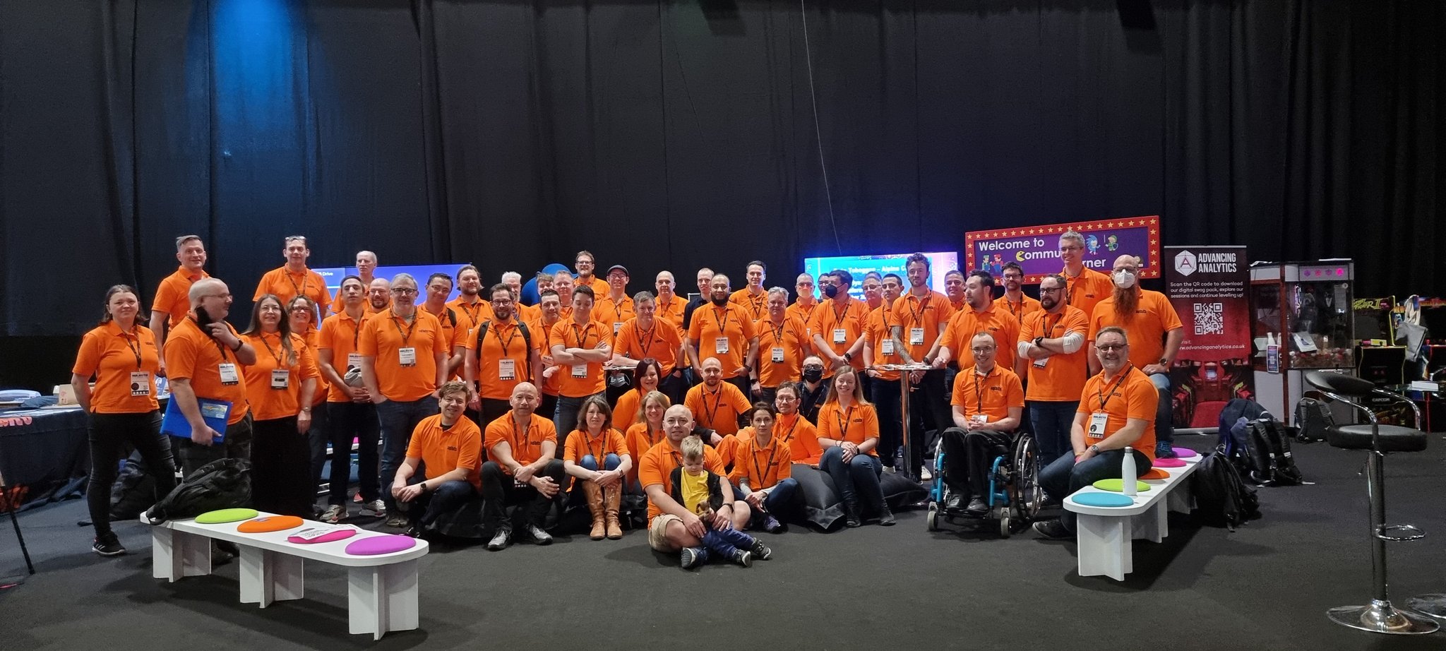 Barney Lawrence on Twitter: "Exactly one year on, the @SQLBits volunteers begin to reassemble ...