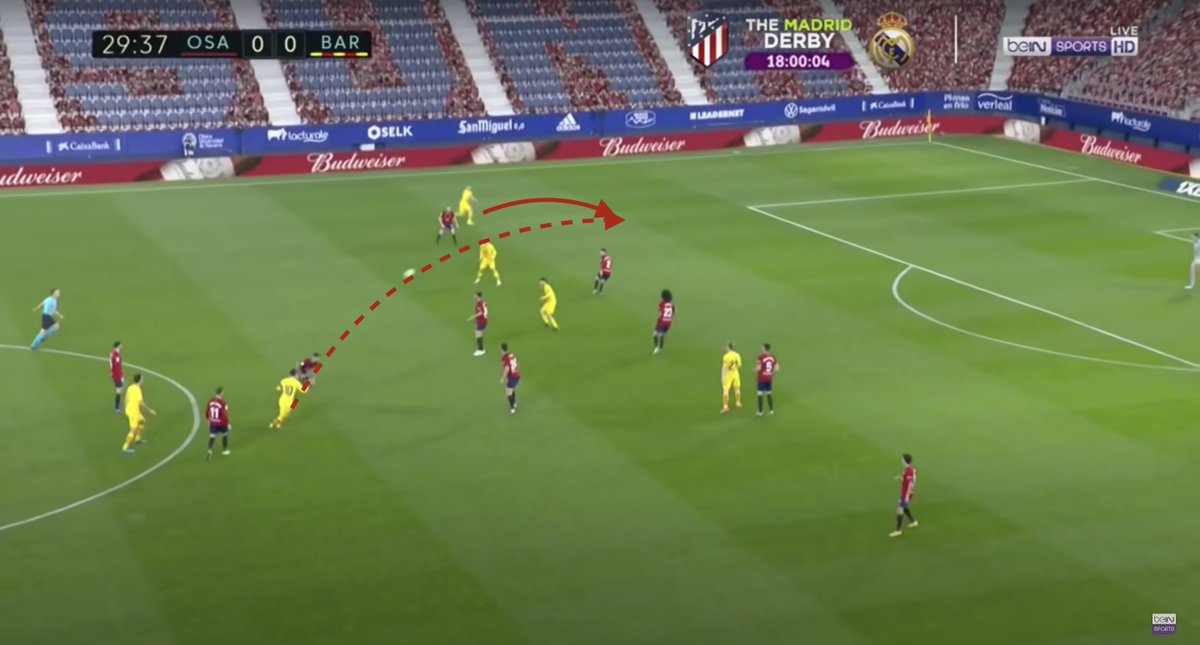 One of the most aesthetically satisfying passes in football has to be ...