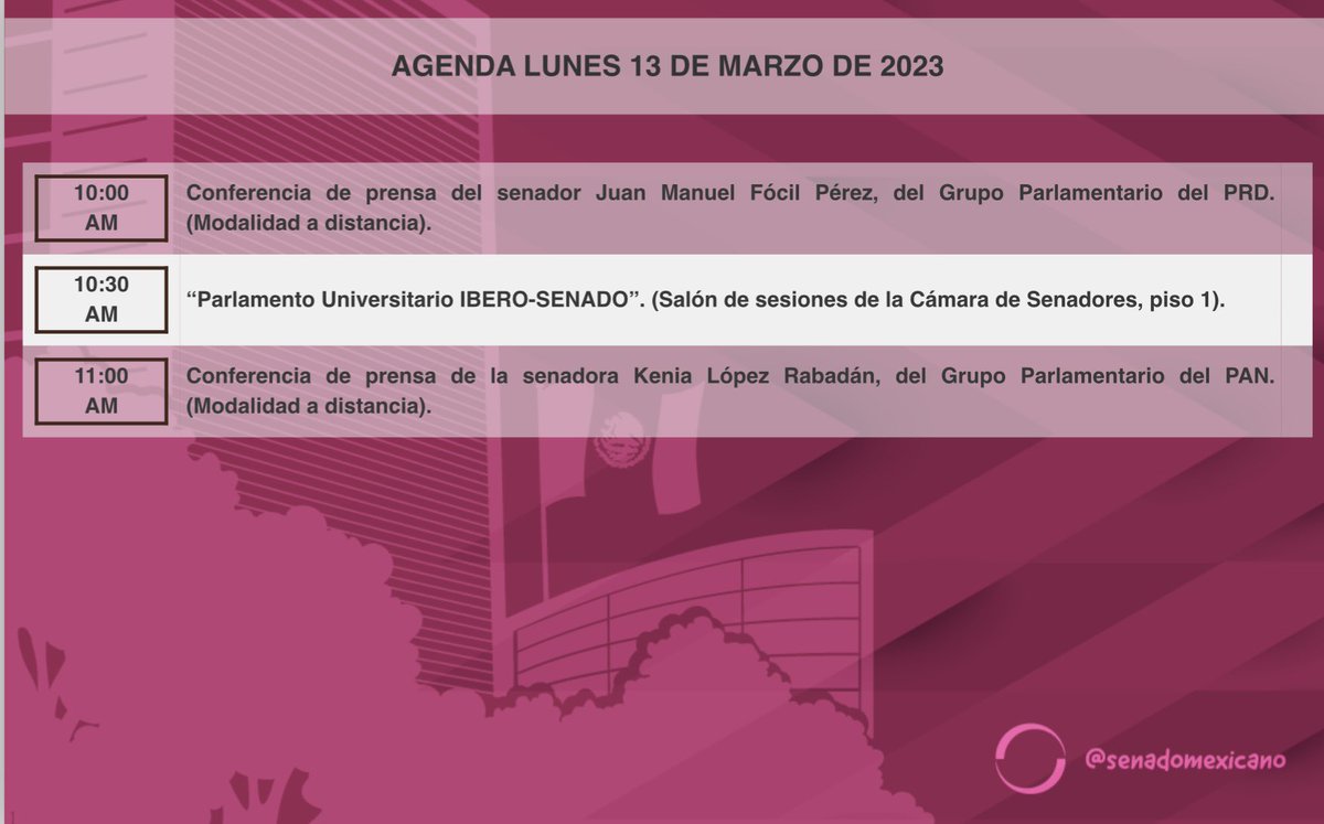 Senado de México on Twitter: Senado de México on Twitter: