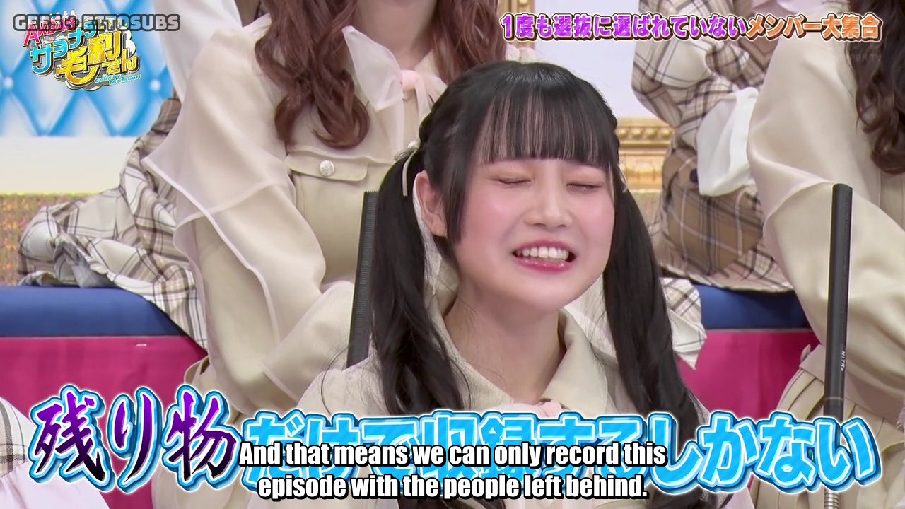 EitoSubs on Twitter: "[Eng Subs]230309 AKB48 Sayonara Mouri-san ep46 We're back with the popular ...