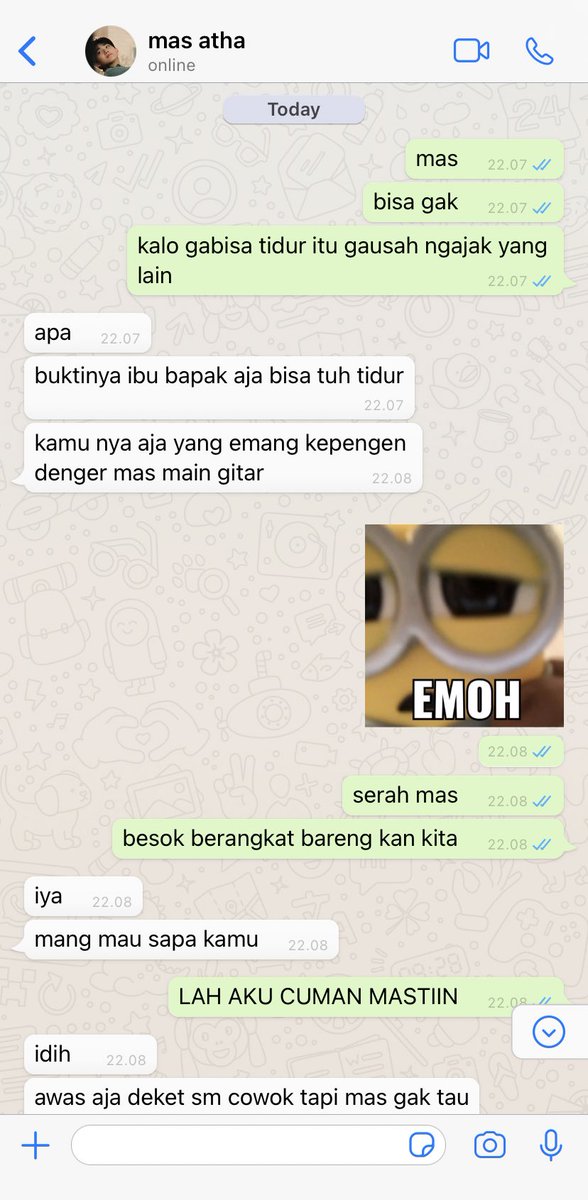 sai on Twitter: "02. aku sbnrnya jg mau punya mas atha"