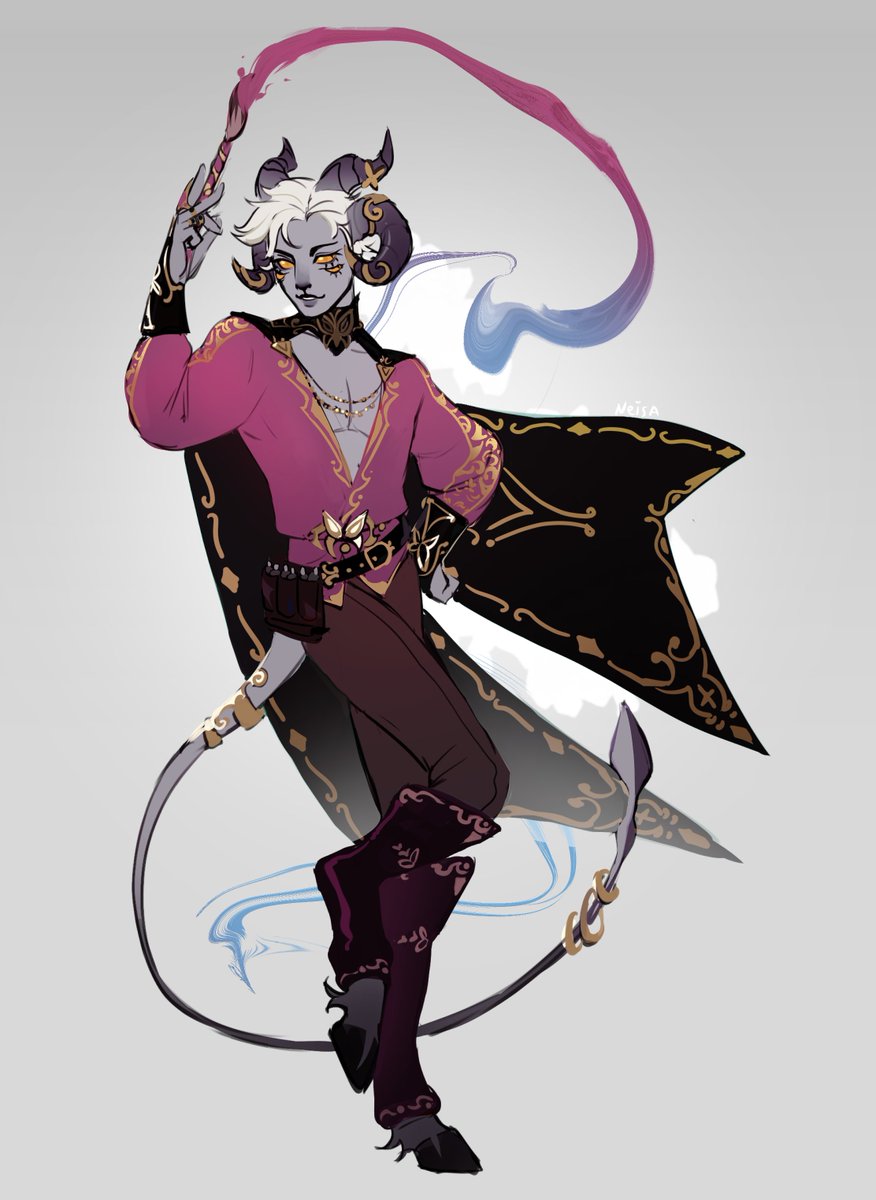 「Commission for @MostEvilPupper Thank yo」|🌺 Neisa 🌺 COMMISSIONS ARE ...