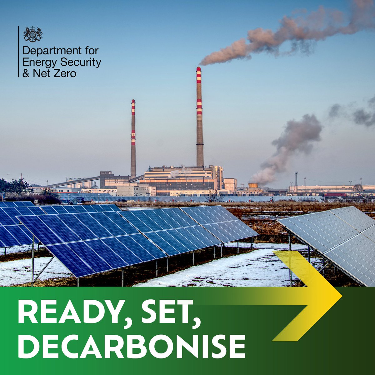 Department for Energy Security and Net Zero on Twitter: "Ready, set, decarbonise. From switching ...