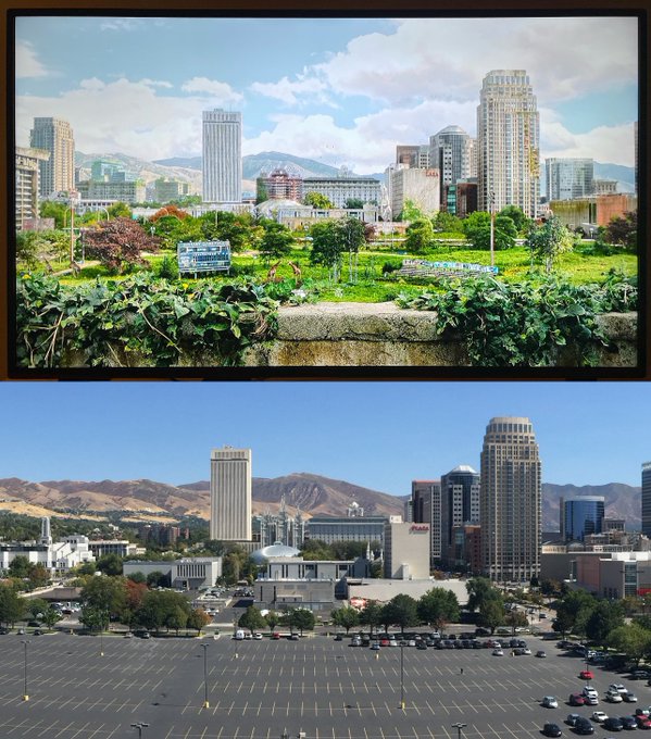 KSL 5 TV on Twitter: "Was KSL Broadcast House on HBO last night?!? 🤯 😲 — Here is the view from ...