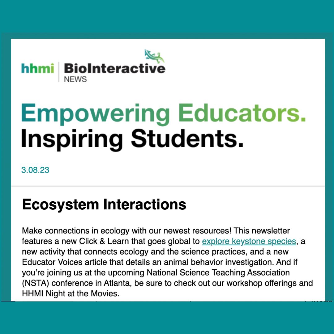 HHMI BioInteractive (@BIOINTERACTIVE) / Twitter