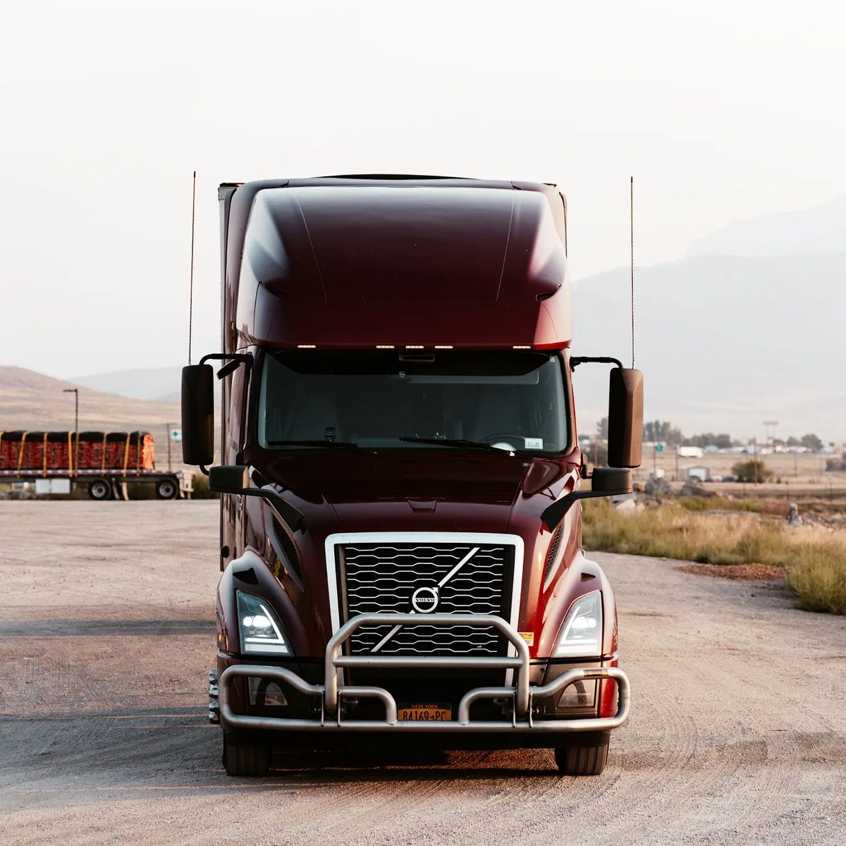 Volvo Truck Front View