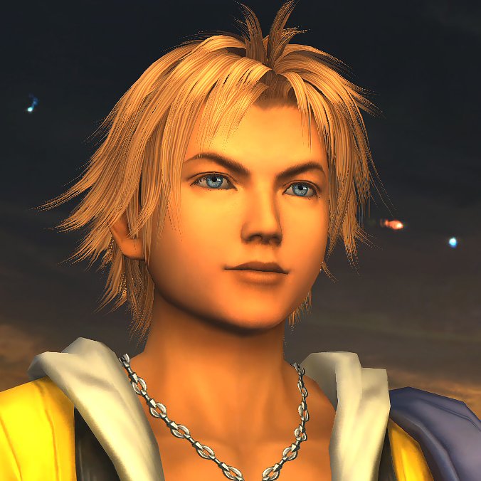 Final Fantasy Tidus Face