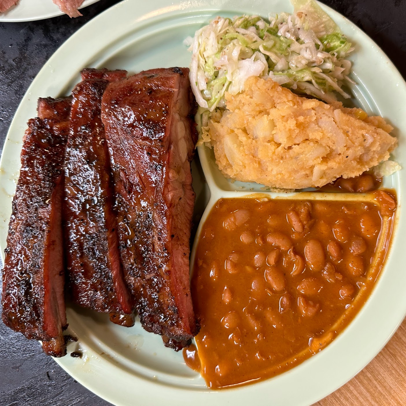Bbq Ribs Plate