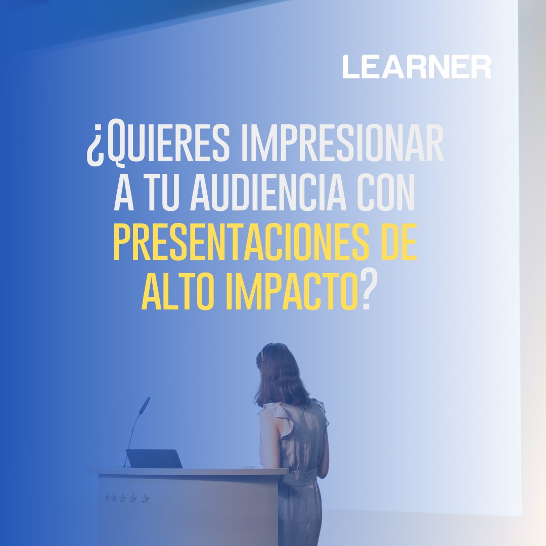 Learner On Twitter Quieres Impresionar A Tu Audiencia Con